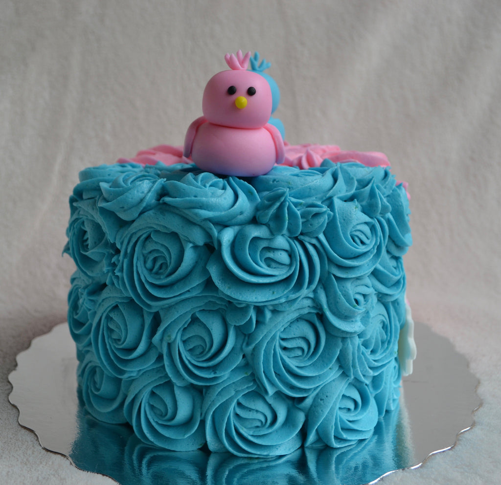 Pink or Blue Gender Reveal Cake – Sugar Street Boutique