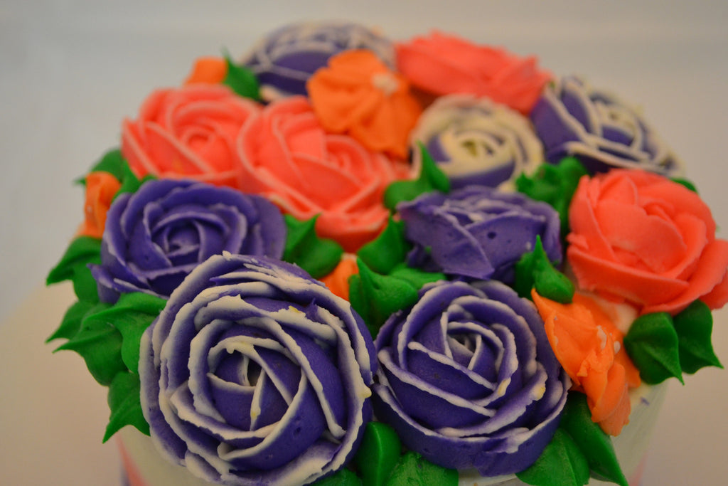 Icing Flowers Cake – Sugar Street Boutique