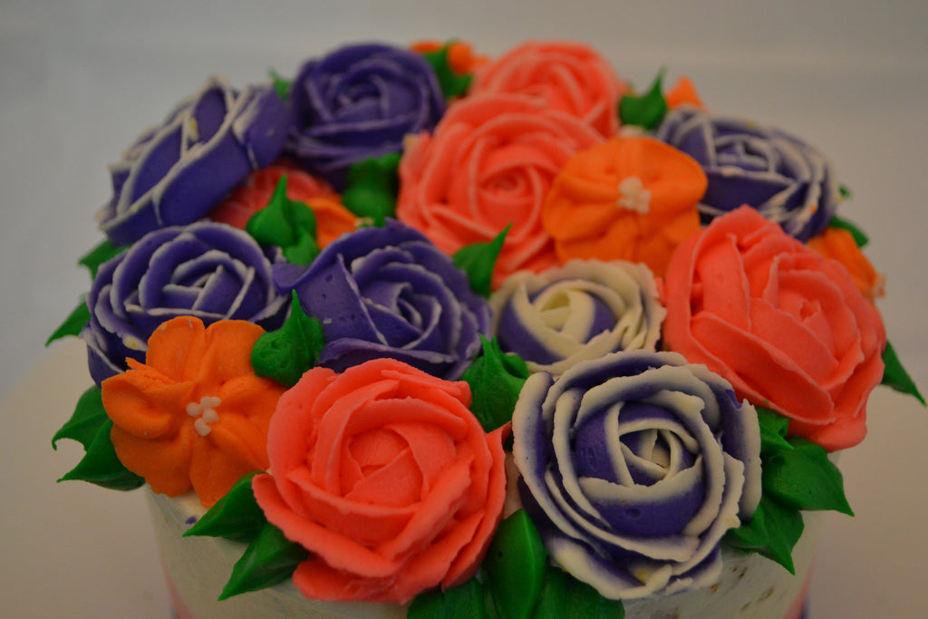 Icing Flowers Cake – Sugar Street Boutique
